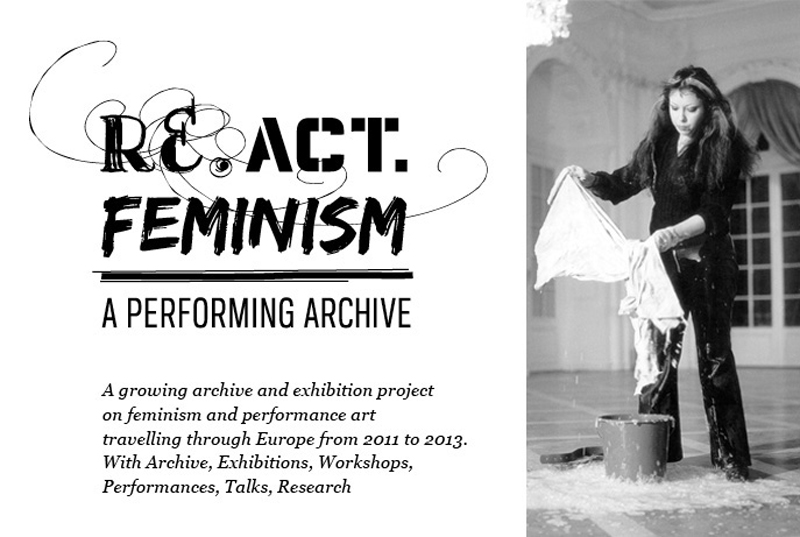 Re-Act Feminism #2 @ ORLAN OFFICIAL WEBSITE / SITE OFFICIEL D'ORLAN